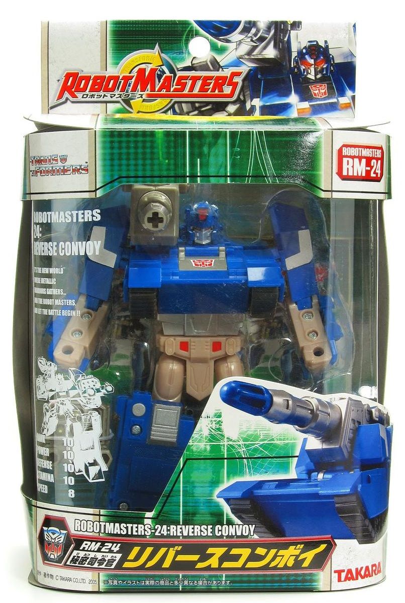RM-24 Reverse Convoy | Transformers Robot Masters | Takara Tomy