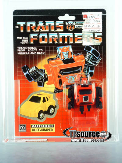 Cliffjumper Red Version AFA 80 Transformers G1 | Transformers ...