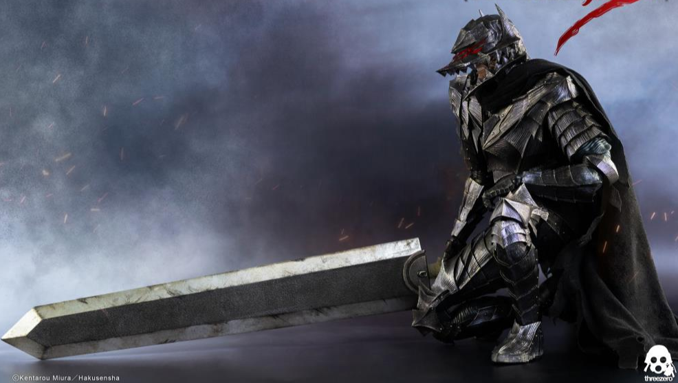 Guts Berserker Armor 1:6 Scale Figure | Berserk | Threezero