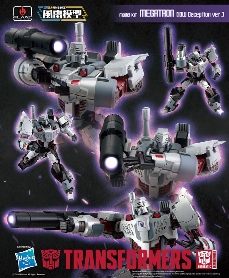 14 Megatron IDW Version Model Kit | Flame Toys Furai Model Transformers ...