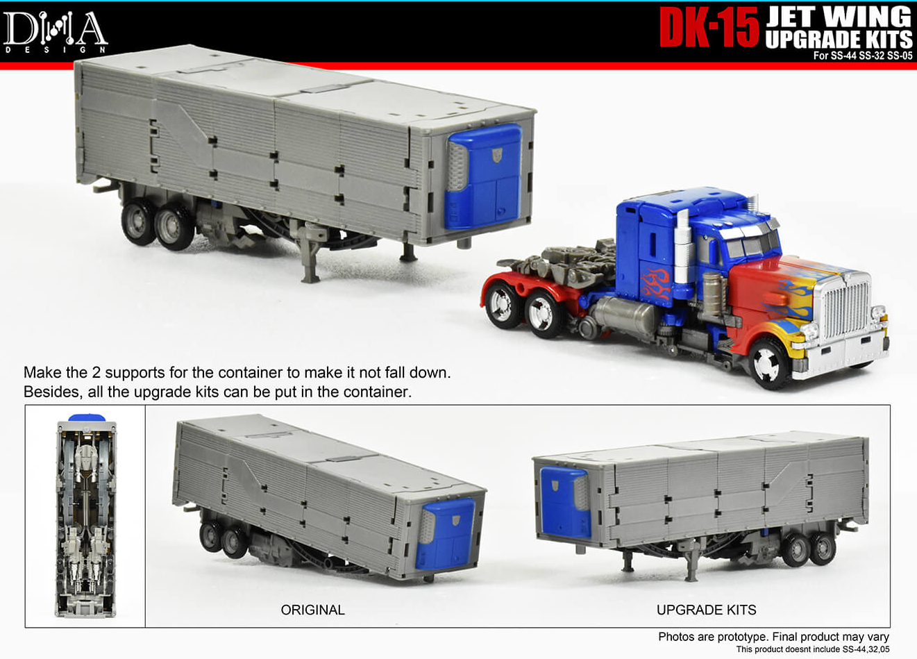 DK-15 Deluxe Version Upgrade Kit for Transformers Studio Series 05 32 ...