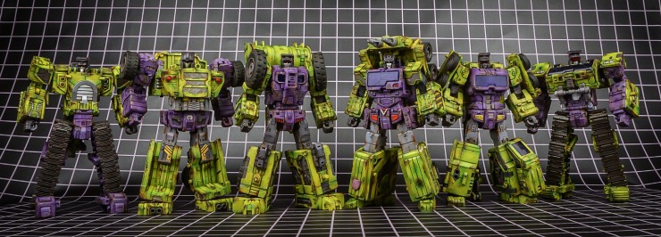 TW-C07G Constructor Weathered Green Version Set of 6 Figures | Toyworld ...