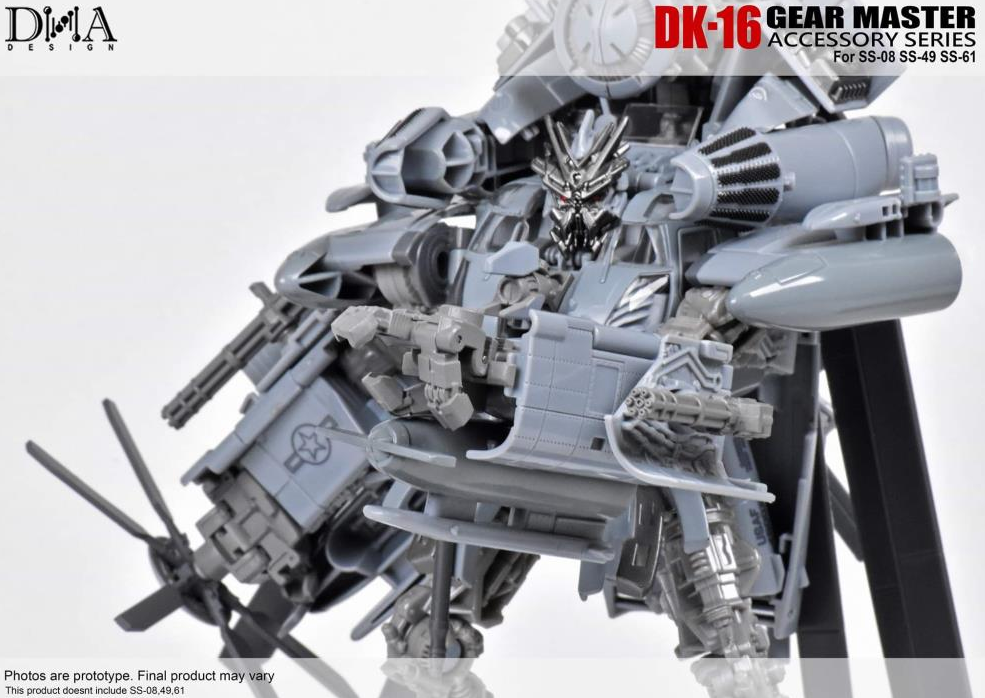 DK-16 Upgrade Kit for Transformers Studio Series 08 Blackout 61 ...