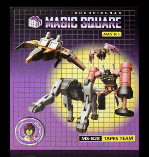 MS-B28 Tapes Team Set of 4 | Magic Square | TFSource
