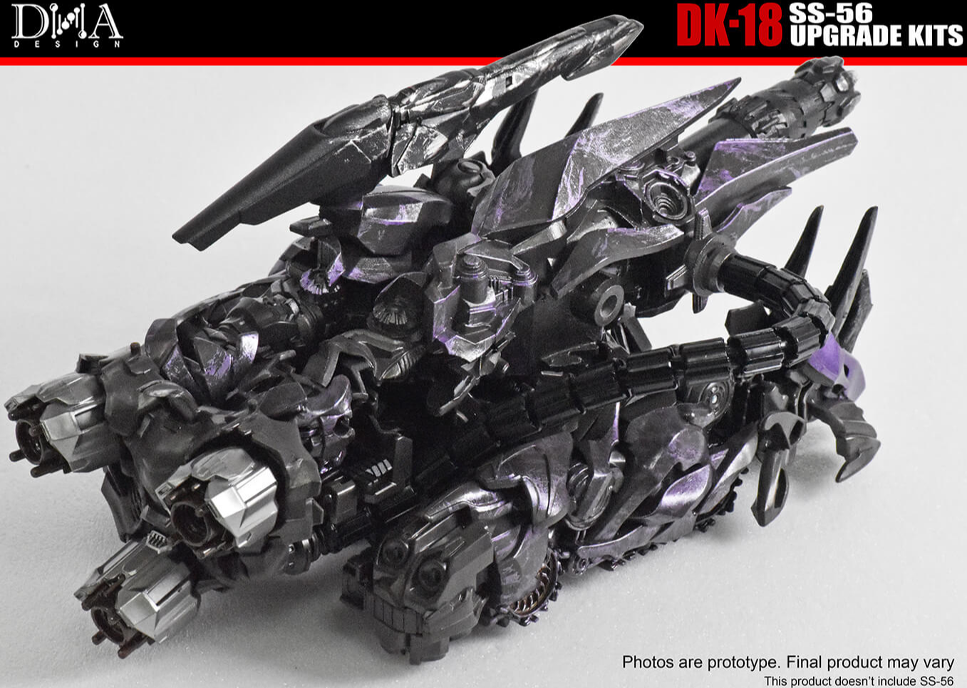 DK-18 Upgrade Kit for Transformers Studio Series 56 Shockwave | DNA Design