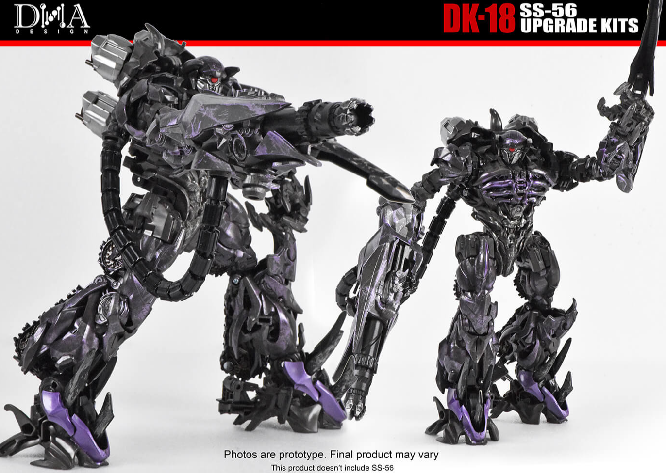DK-18 Upgrade Kit for Transformers Studio Series 56 Shockwave | DNA Design