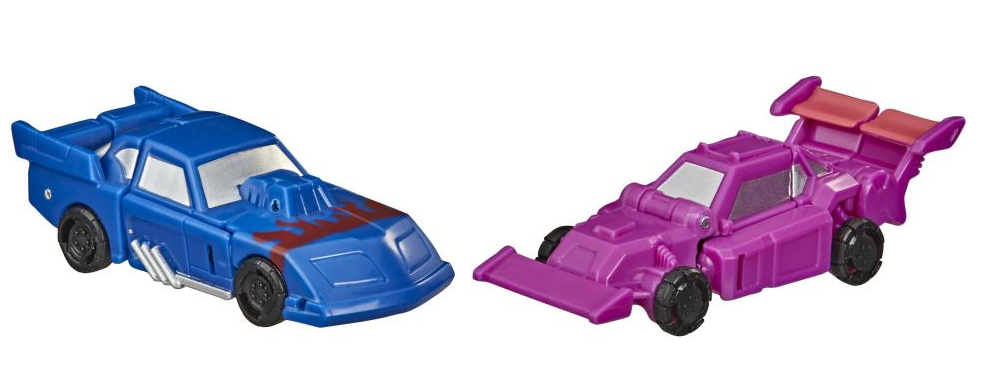 WFC-E15 Race Track Patrol 2-Pack Roller Force and Decepticon Ground Hog ...