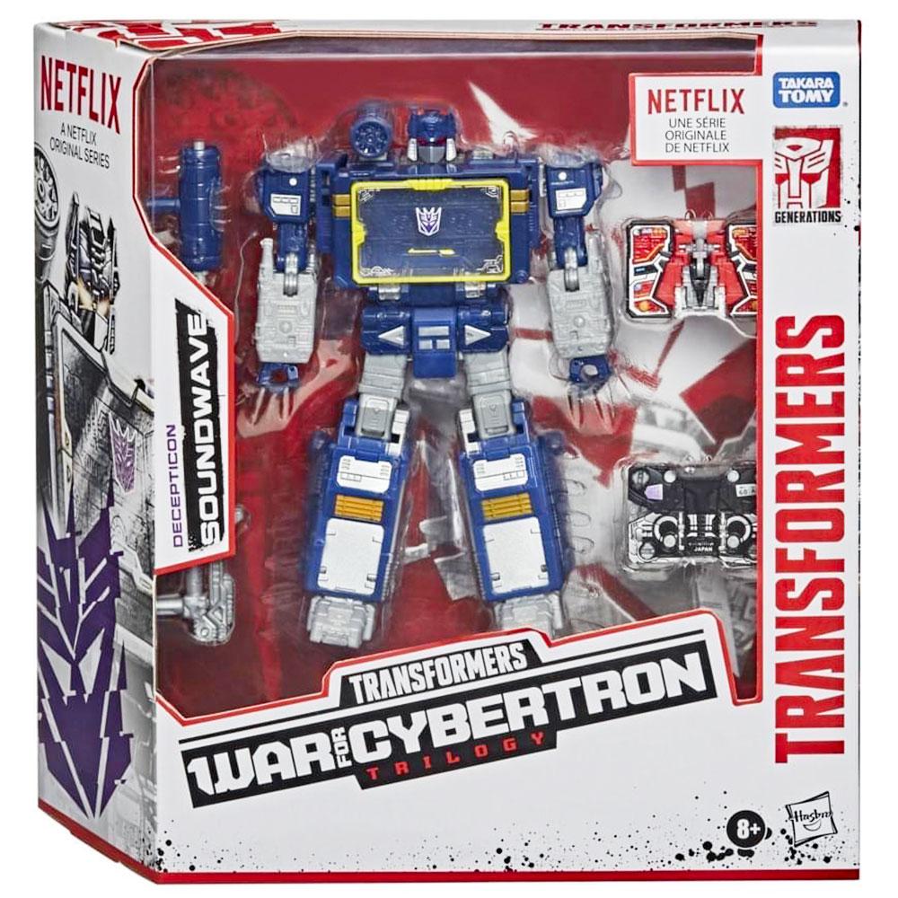 WFC-14 Decepticon Soundwave Battle 3-Pack | Transformers Netflix War ...