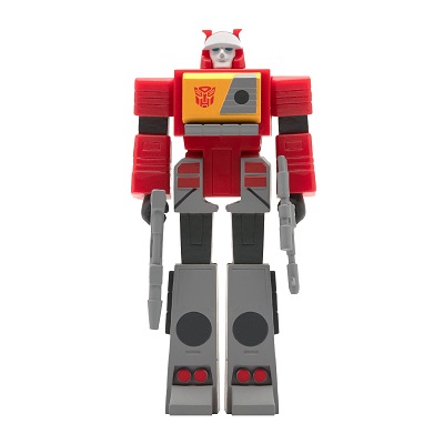 Blaster Figure | Transformers ReAction G1 Generation One | Super7