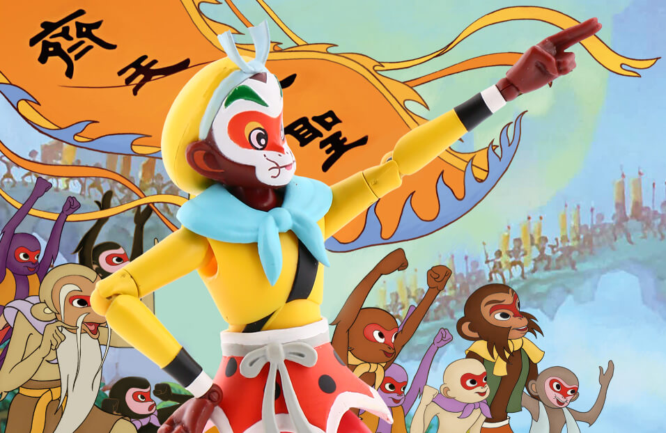 Monkey King Havoc in Heaven Morphing Figure | Toy Notch