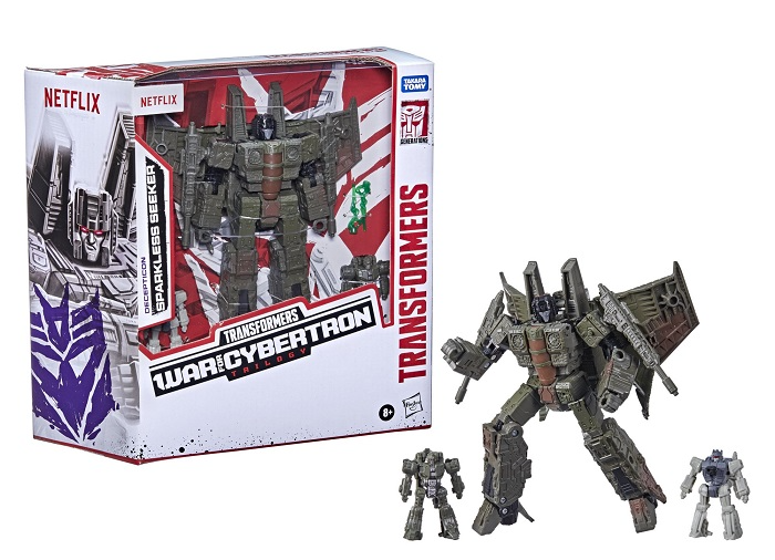 Sparkless Seeker Battle 3-Pack | Transformers Netflix War for Cybertron ...