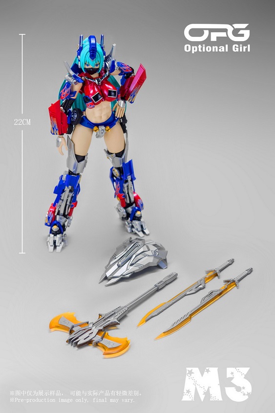 OPG-01 Optional Girl M3 Version | Alien Attack | TFSource