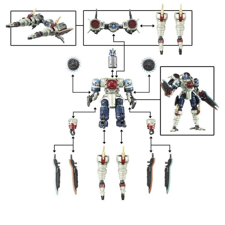 DA-78 Waruda Legion Ripper | Diaclone Reboot | Takara Tomy