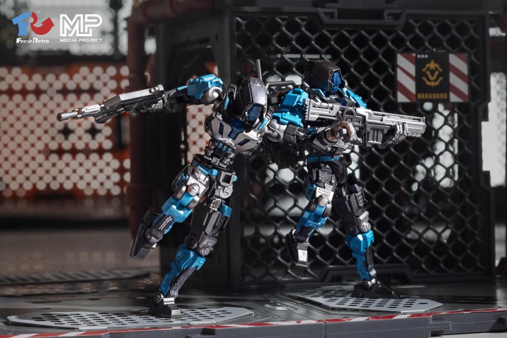 MP-01 Brave 13 Team Mecha Army | Mecha Project | Fresh Retro