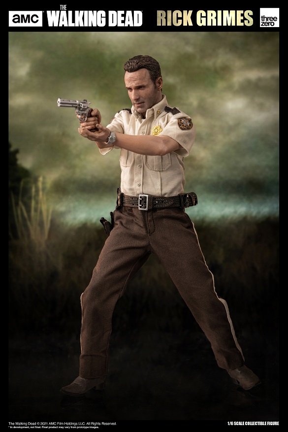 Rick Grimes 1:6 Scale Figure | The Walking Dead | Threezero