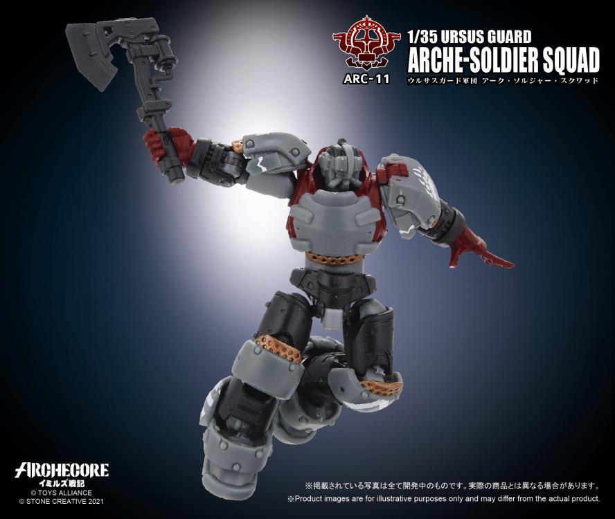 ARC-11 Ursus Guard ARCHE-Soldier Squad 1:35 Scale | ARCHECORE