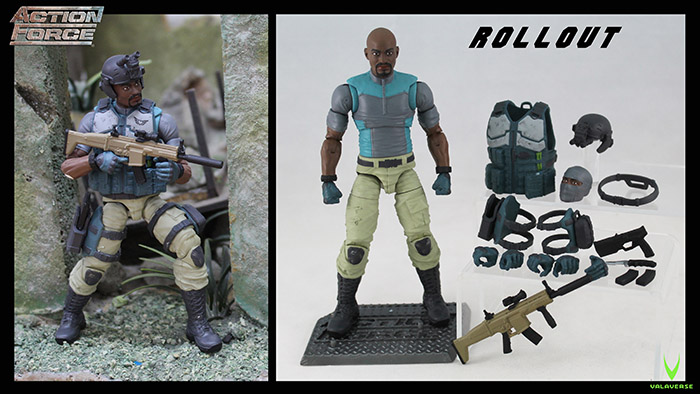 Rollout 1/12 Scale | Action Force | Valaverse