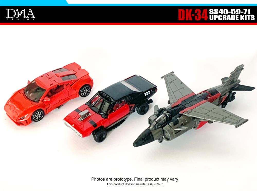 DK-34 Upgrade Kit for Transformers Studio Series 40, SS59, and Studio ...