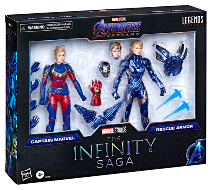 Captain Marvel & Rescue Two-Pack | Avengers: Infinity War | Marvel ...