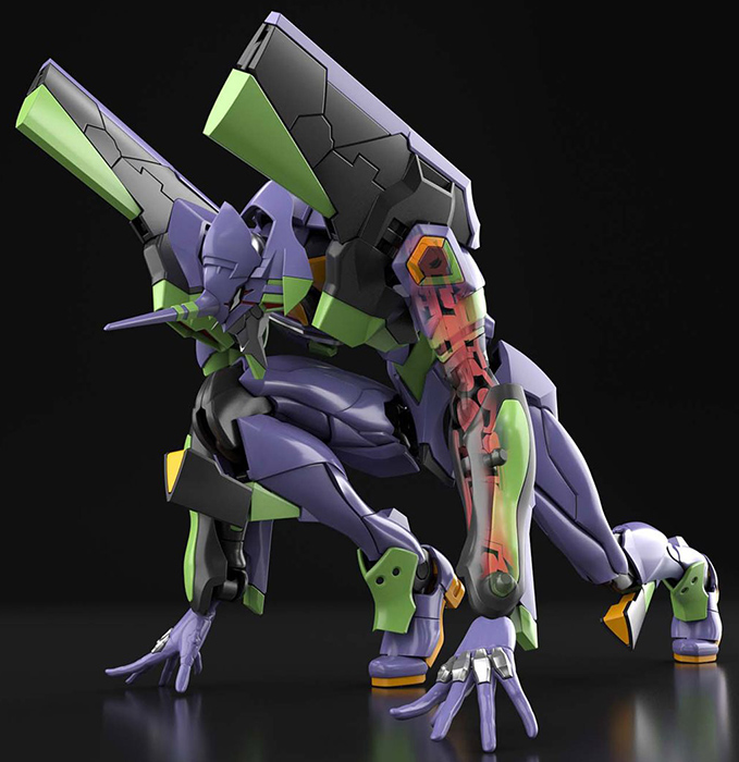 EVA Unit-01 DX Transport Platform Model Kit | Rebuild of Evangelion ...