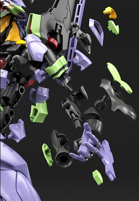 EVA Unit-01 DX Transport Platform Model Kit | Rebuild of Evangelion ...