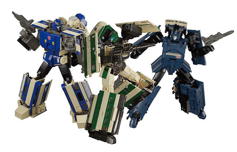 MPG-03 Trainbot Yukikaze Raiden Combiner | Transformers Masterpiece G