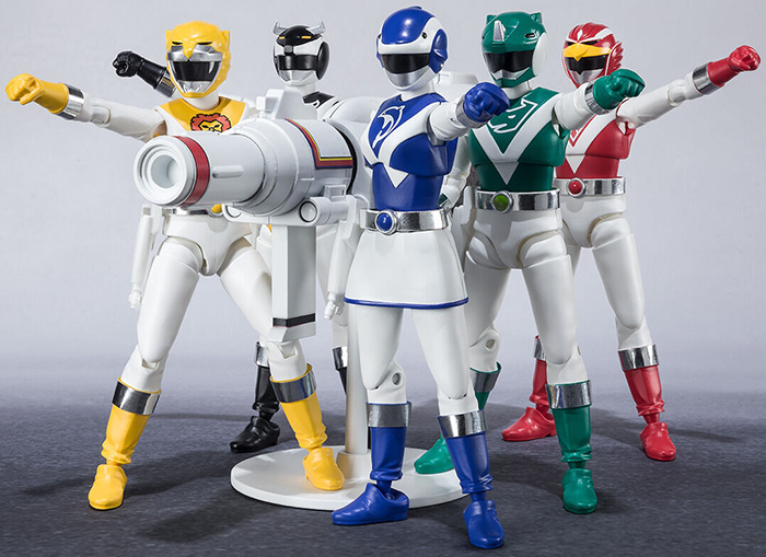 Choujuu Sentai Liveman Boxed Set of 5 Shodo Super | Bandai Spirits