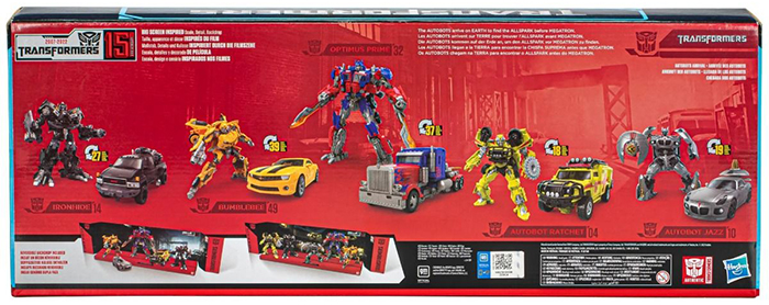 Transformers Movie 1 15th Anniversary Multipack | Transformers Studio ...