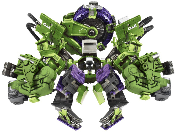 DS-02G Giant Axe G1 Version | Devil Saviour 3rd Party Combiner Figure ...