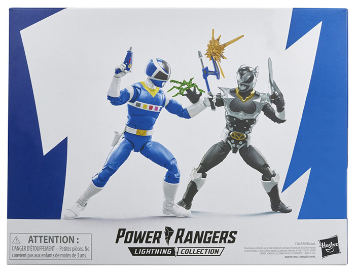 Blue Ranger vs. Silver Psycho Battle Pack Lightning Collection | Mighty ...