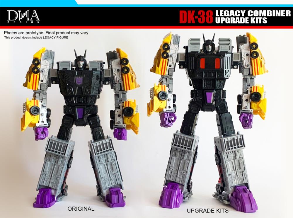 DK-38 Upgrade Kit for Transformers Legacy Motormaster and Menasor | DNA Design