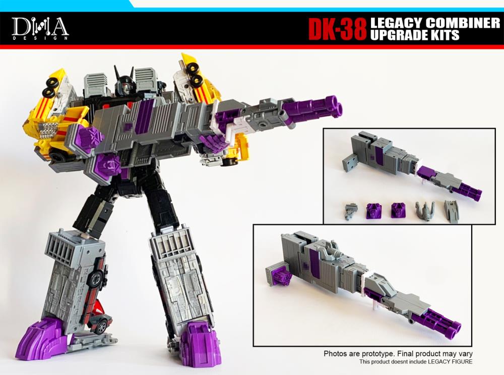 DK-38 Upgrade Kit for Transformers Legacy Motormaster and Menasor | DNA ...