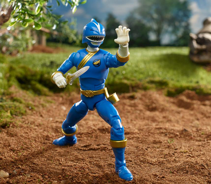 Blue Ranger 6-inch Scale Lightning Collection | Power Rangers Wild ...