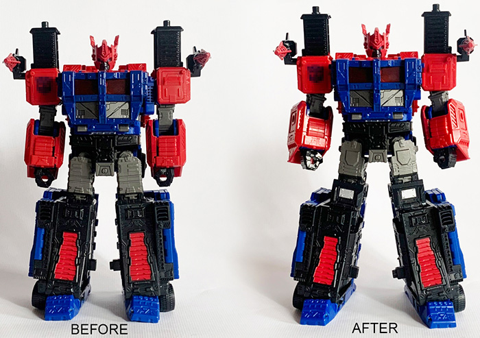 DK-14S Upgrade Kit for Transformers IDW Shattered Glass Ultra Magnus ...