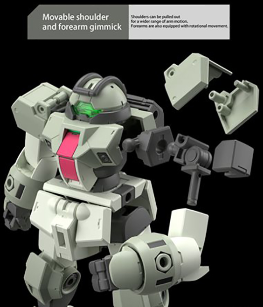 Demi Trainer 1/144 Scale High Grade Model Kit | Mobile Suit Gundam: The ...