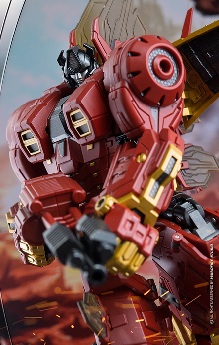PX-04R Summanus Red Version TFCon Exclusive | Planet X | 3rd Party Figures | TFSource