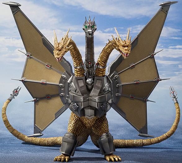 Mecha King Ghidorah Art