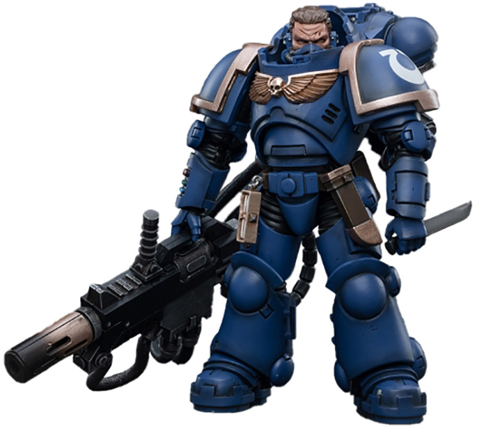 Ultramarines Primaris Eradicator 3 1/18 Scale | Warhammer 40K | Joy Toy