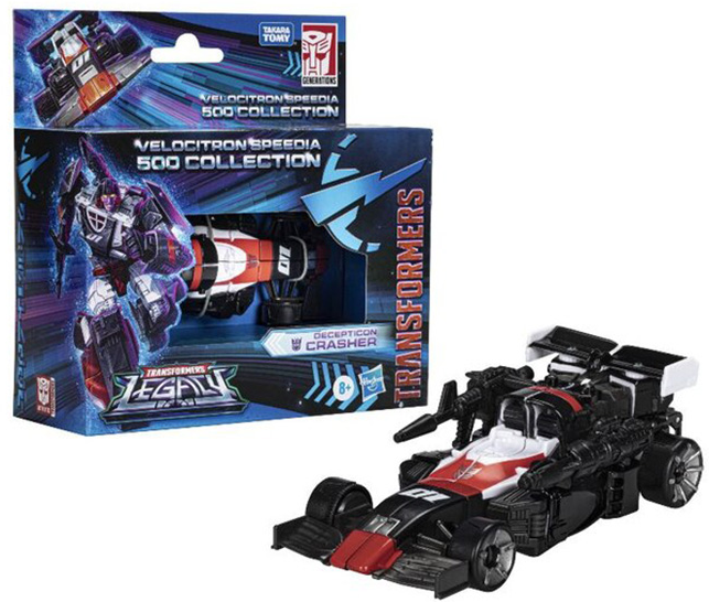Crasher Deluxe Class | Transformers Legacy Velocitron Speedia 500 ...