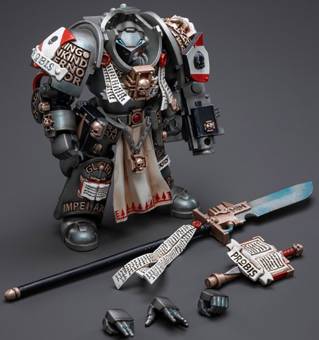 Grey Knights Brotherhood Terminator Squad Captain 1/18 Scale ...