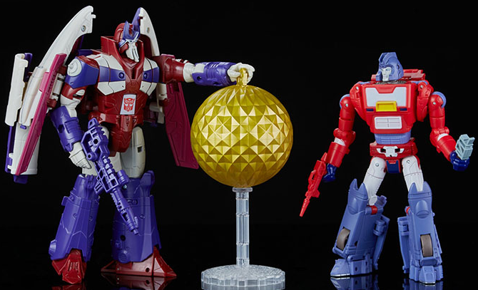 A Hero Is Born Set of 2 | Transformers Legacy Figure by Hasbro | Toygeek