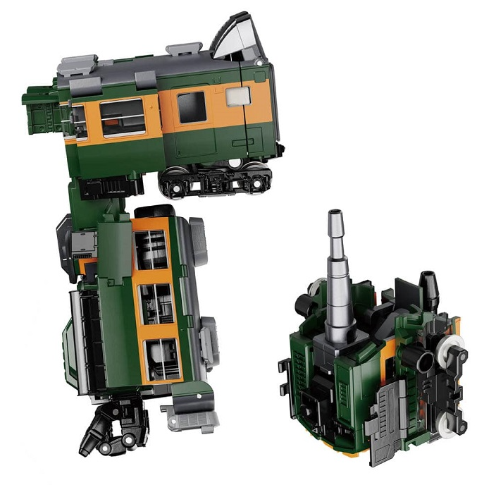 MPG-04 Trainbot Suiken Raiden Combiner | Transformers Masterpiece G