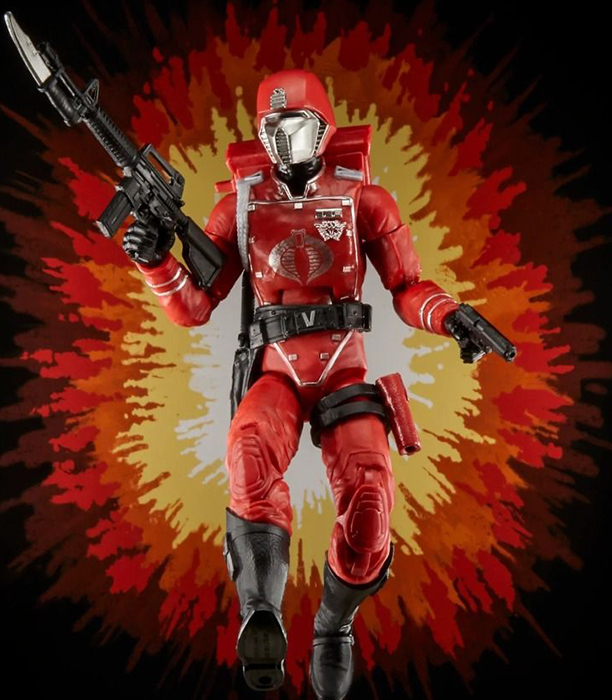 Crimson Guard 6-Inch Scale| G.I. Joe Classified Series Retro Cardback