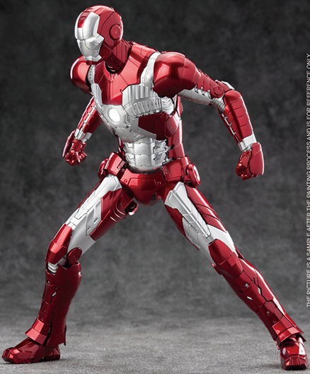 Iron Man Mark V Deluxe 1/9 Scale Model Kit | Iron Man 2 | E-Model