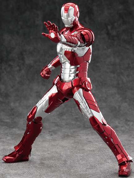 Iron Man Mark V Deluxe 1/9 Scale Model Kit | Iron Man 2 | E-Model