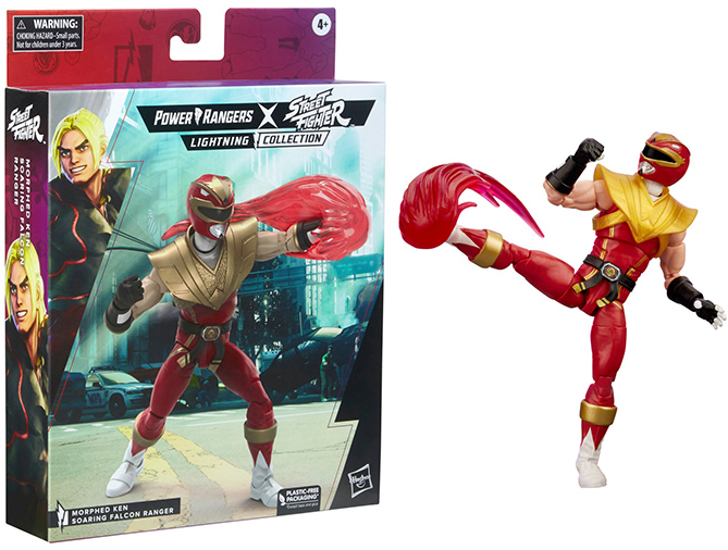 Morphed Ken Soaring Falcon Ranger 6-inch Scale Lightning Collection ...
