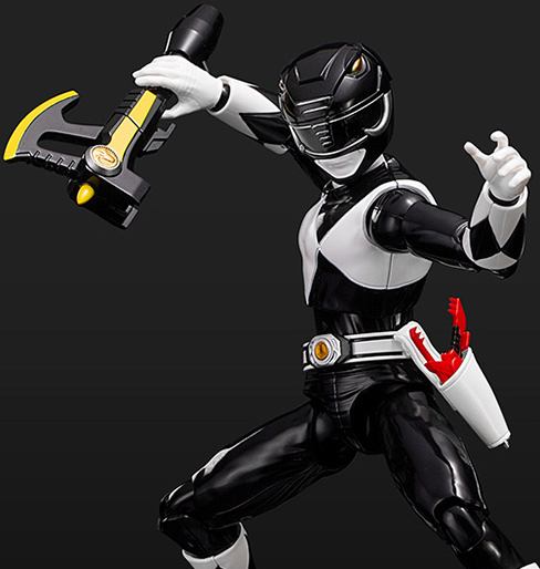 31 Black Ranger | Mighty Morphin Power Rangers Furai Model | Flame Toys