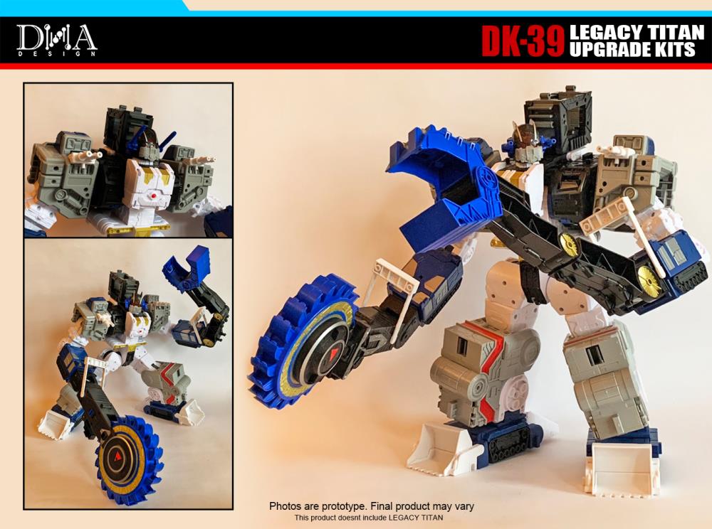 DK-39 Upgrade Kit for Transformers Legacy Titan Class Metroplex ...