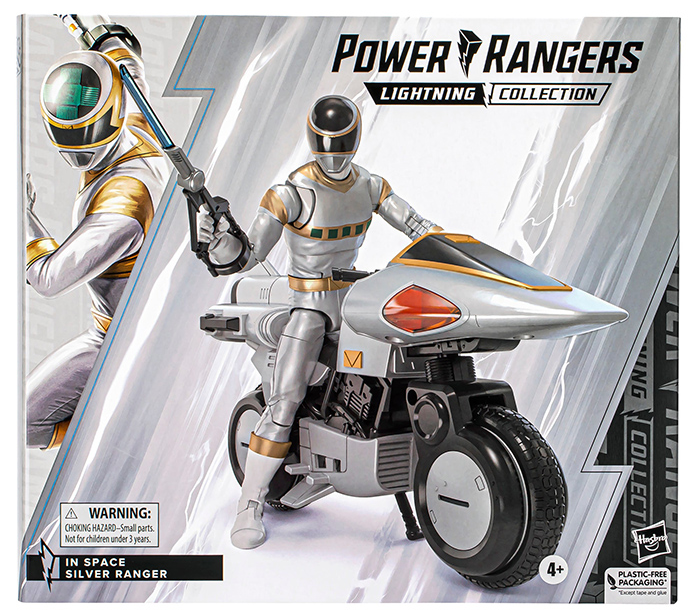Silver Ranger and Silver Cycle Deluxe 6-inch Scale Lightning Collection ...
