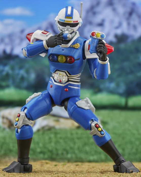 Blue Senturion Deluxe 6-inch Scale Lightning Collection | Power Rangers ...